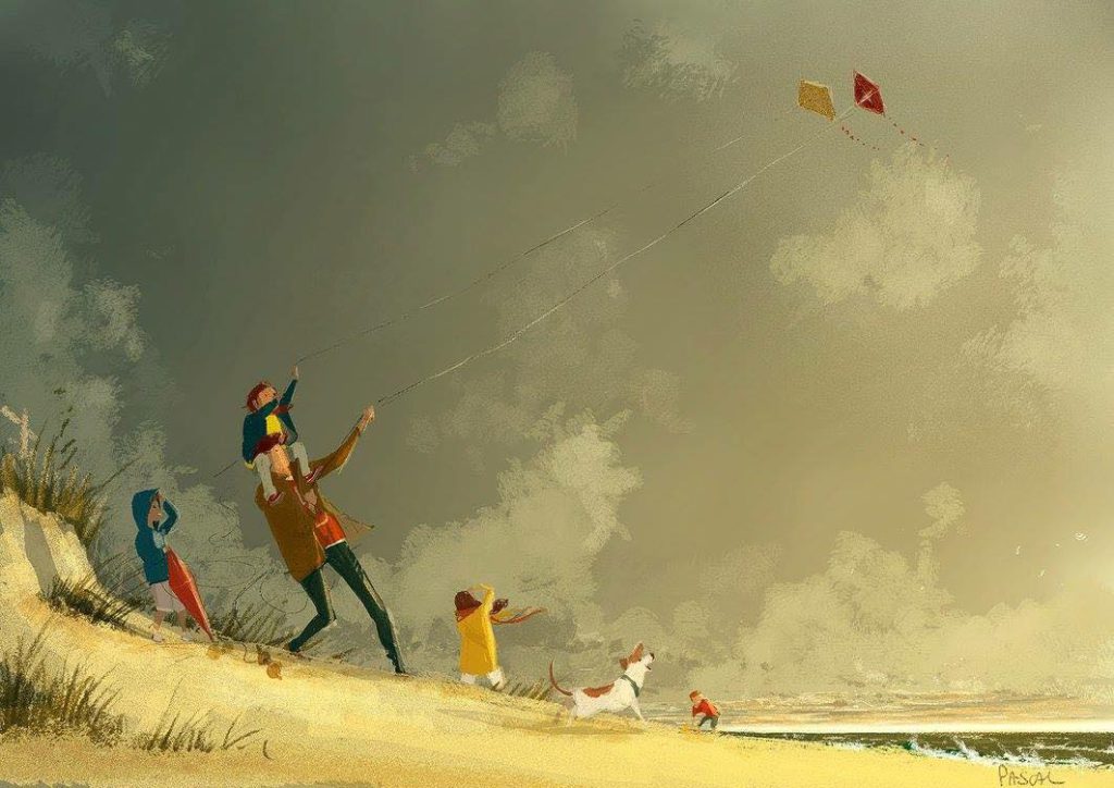 Pascal Campion ilustraciones que desbordan vitalidad